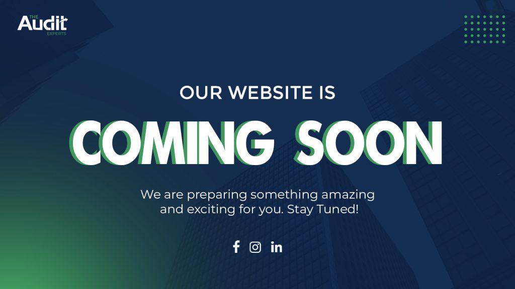 coming soon – The Audit Experts